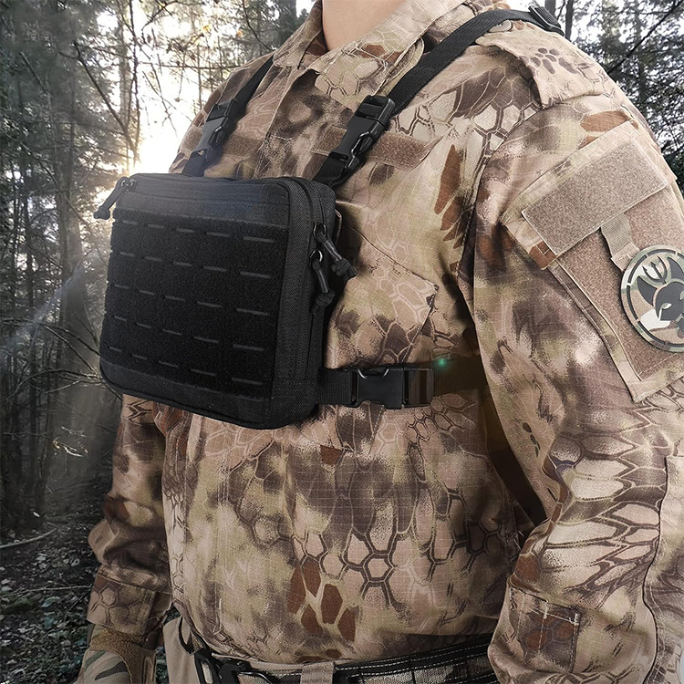 Customize Brand Molle System Waterproof 1000D Nylon Chest Rig Pack For ...