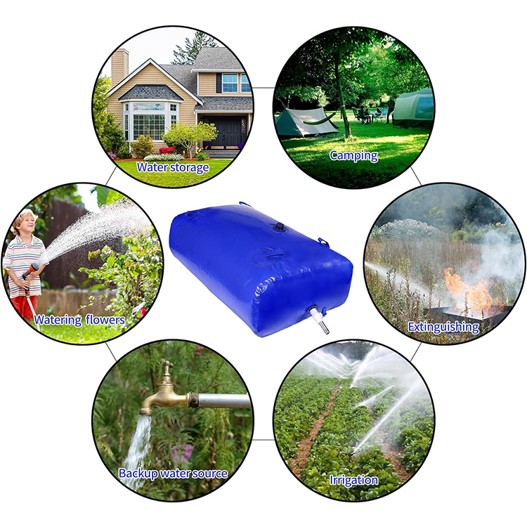 Wholesale Water Storage Bag 540L 500D PVC Water Tank Bag For Fire ...